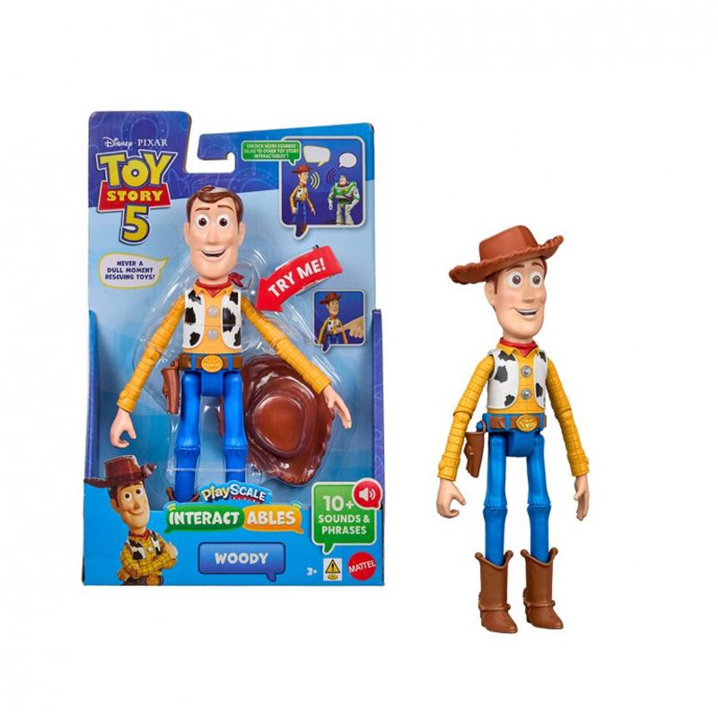Disney Toy Story 5 Figura Woody Falante - Versão em espanhol | JOGUIBA